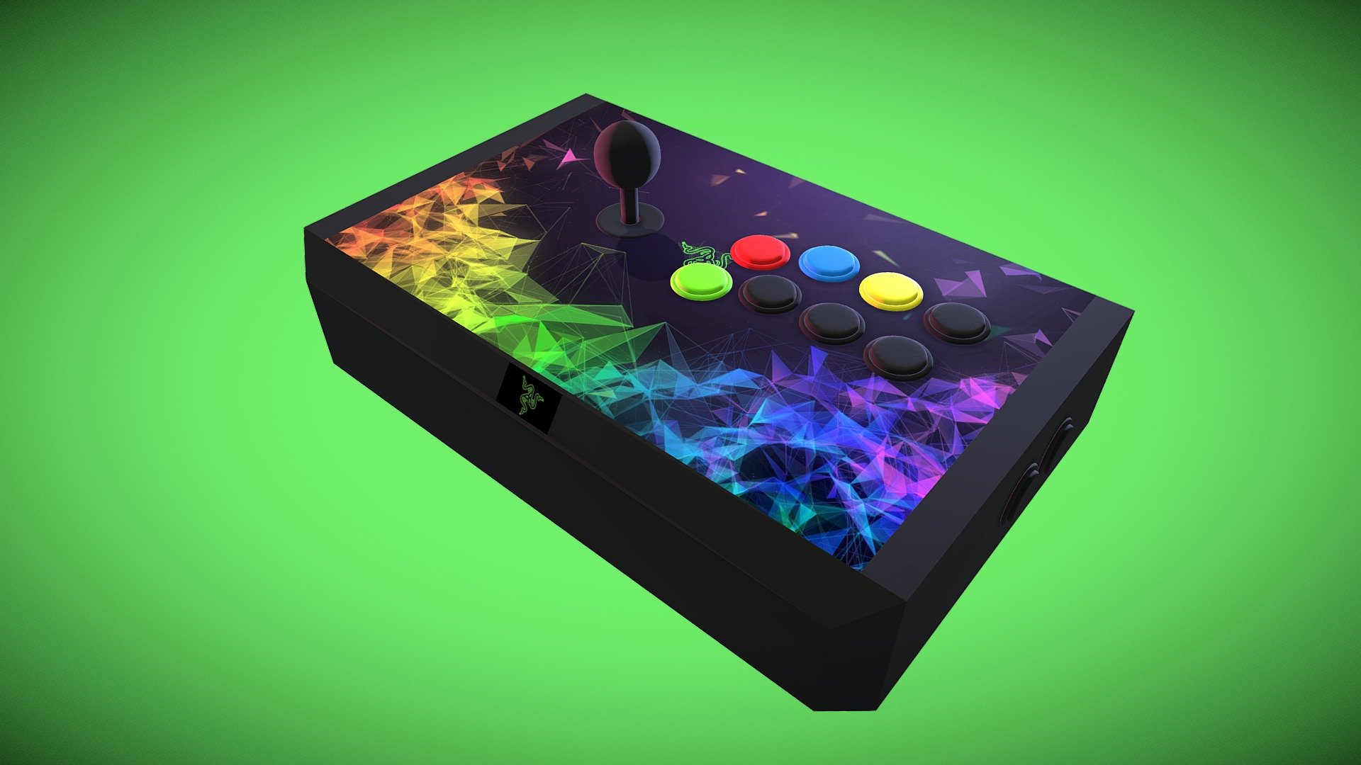 Razer Arcade Stick - 3D model by Gitschi [5eca403] - Sketchfab