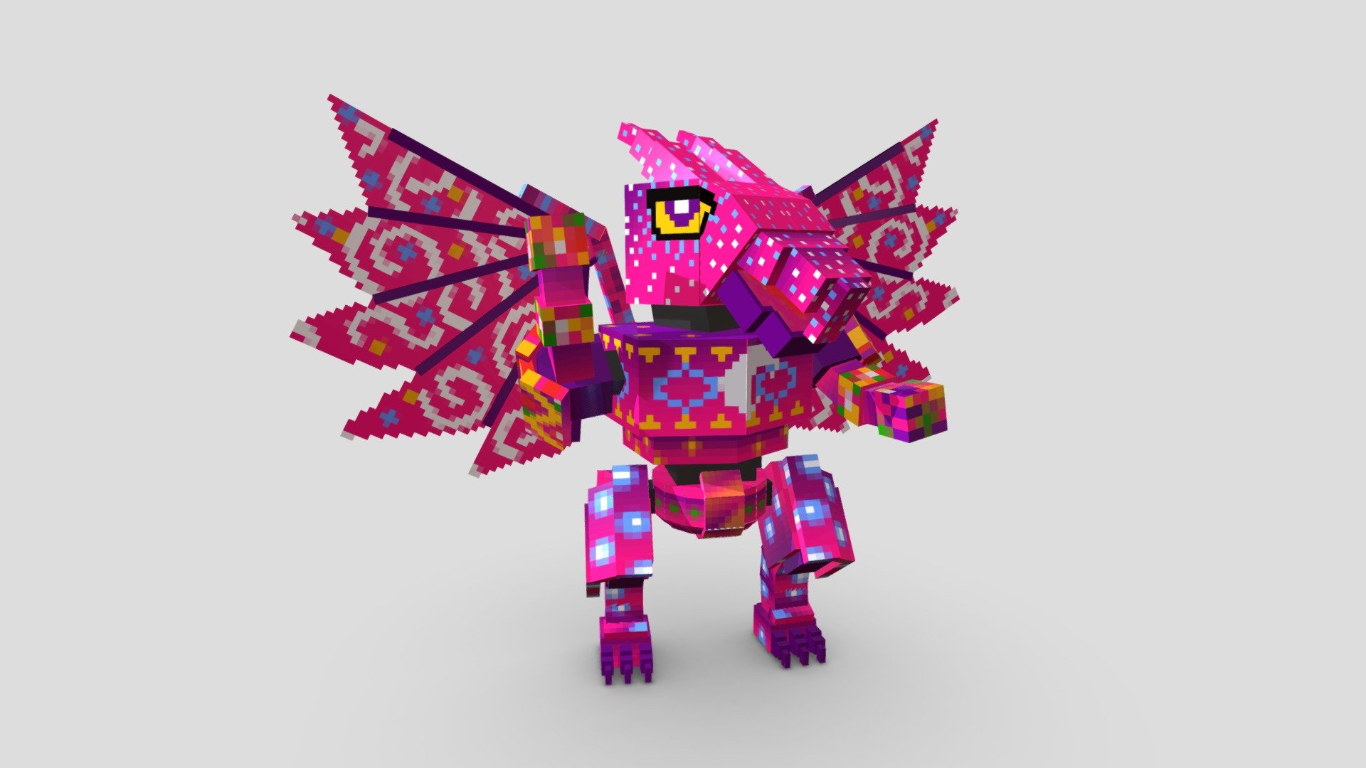 Chibi Aorus Alebrije - 3D model by EstefyHero0 [5ecc4ea] - Sketchfab