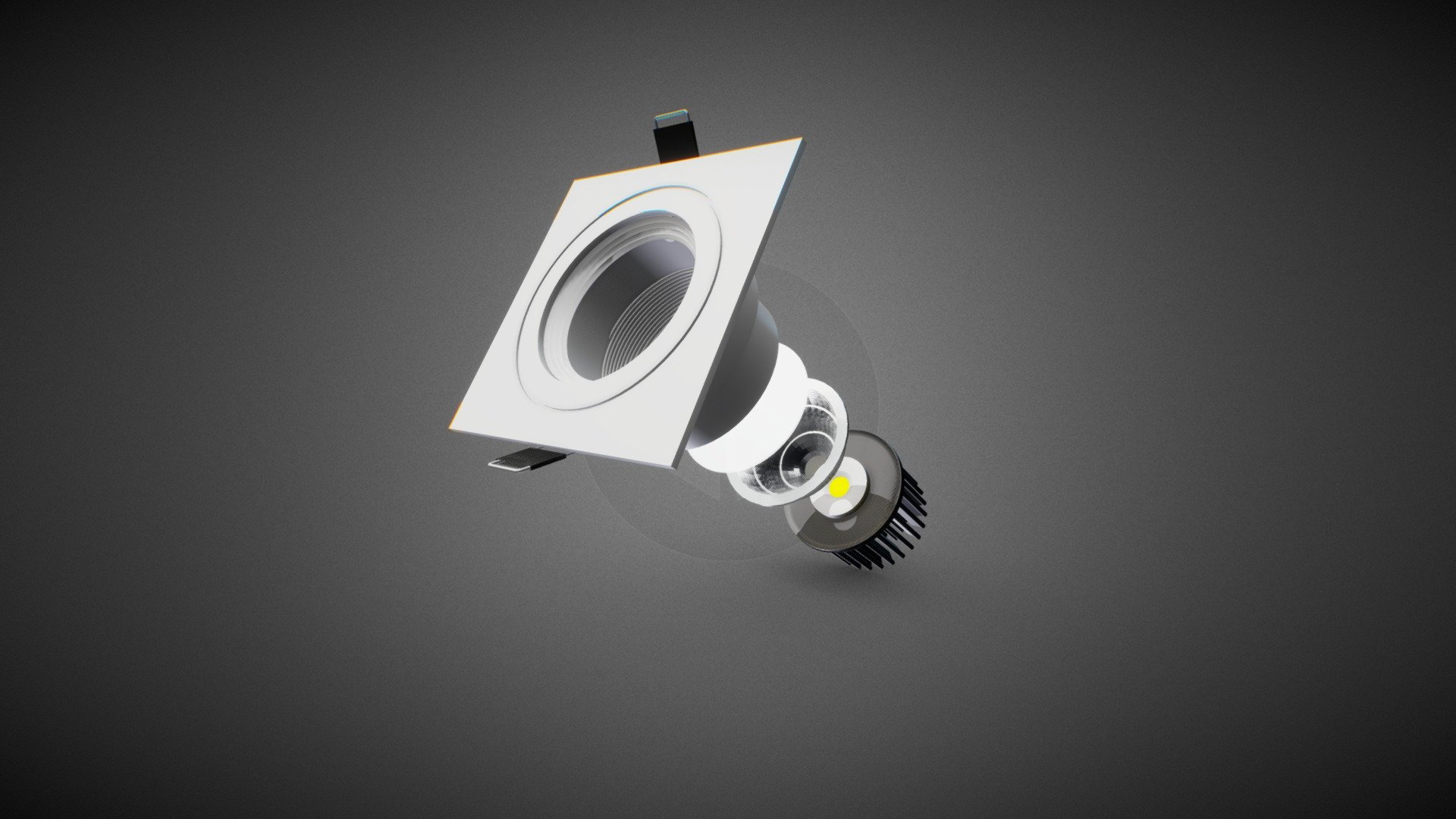 DownLight - 3D model by Pound.Likit [5ecd15f] - Sketchfab