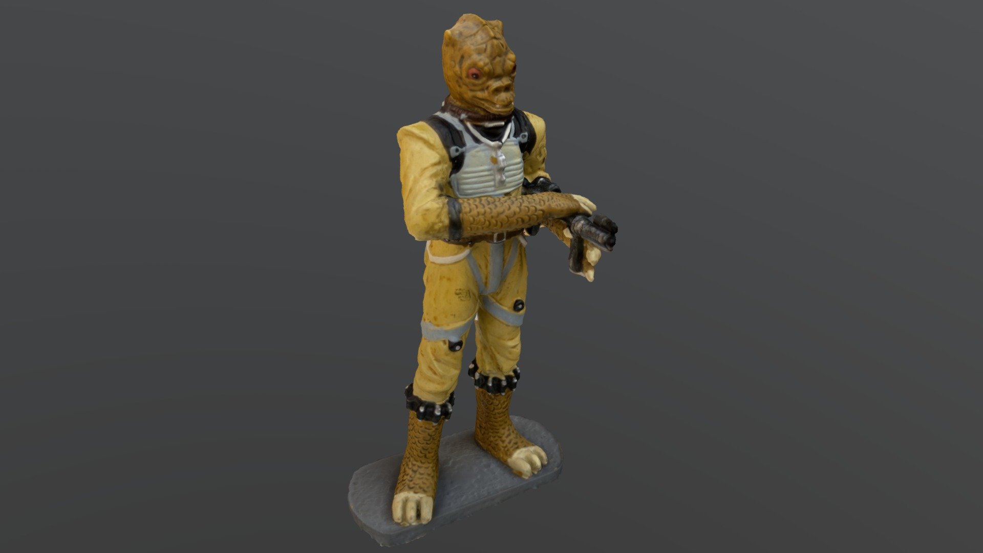 Bossk (Star Wars) - 3D model by Gustavo Bigelli (@gubigelli) [5ecf8fe ...