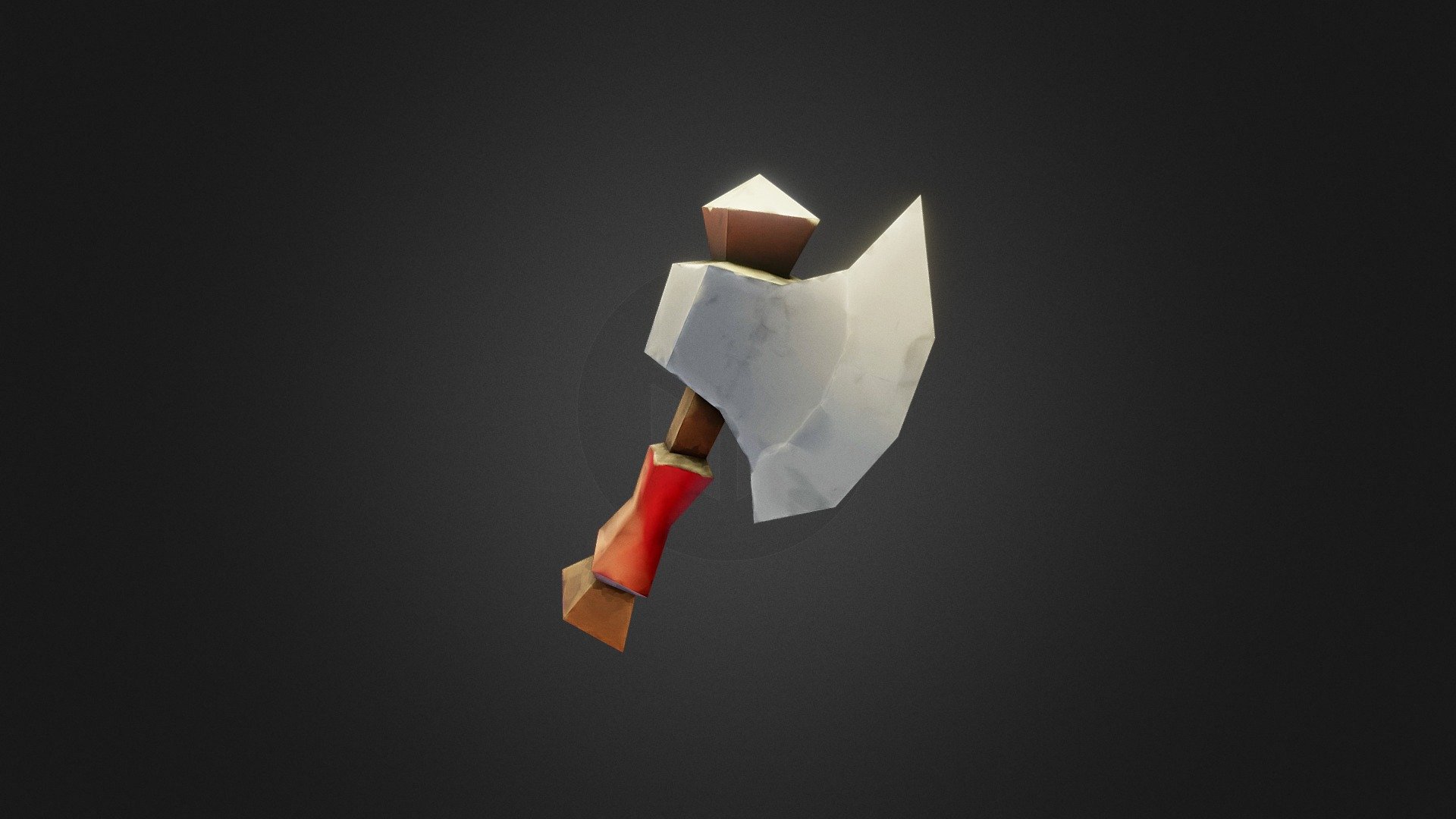 Low-poly Stylized Axe for Game. - Download Free 3D model by Rocco ...