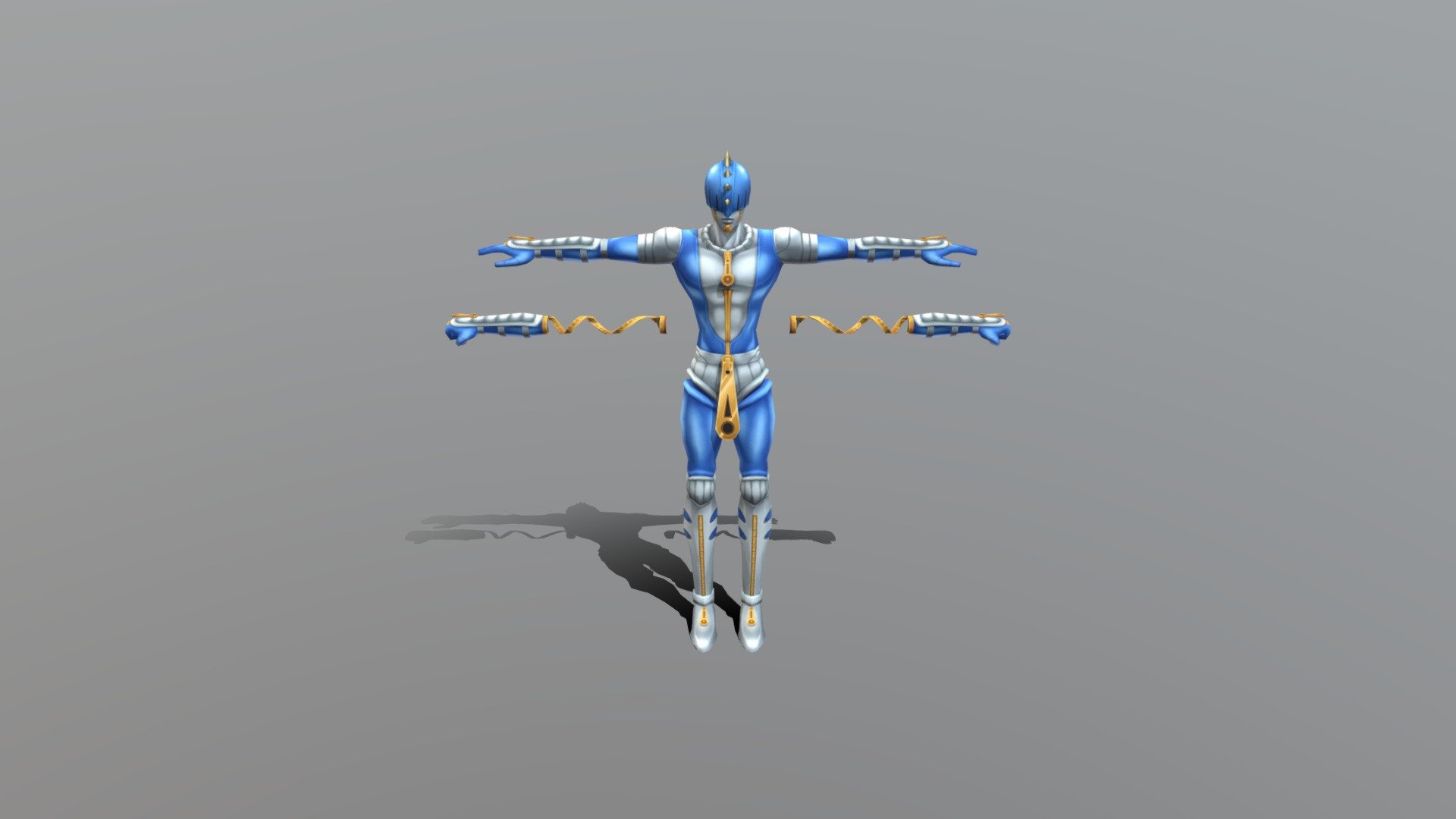 Bruno Sticky Fingers - JJBA Diamond Records - Download Free 3D model by ...