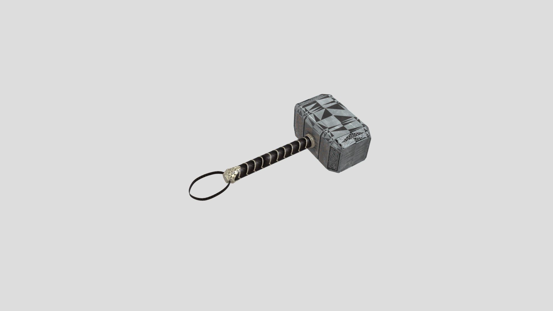 Mjolnir - Thor's Hammer - Download Free 3D model by Void (@Void.com ...