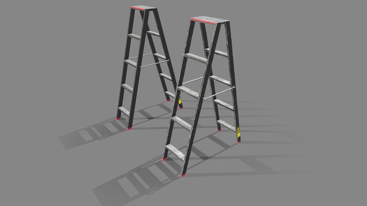 Ladders 3D models - Sketchfab