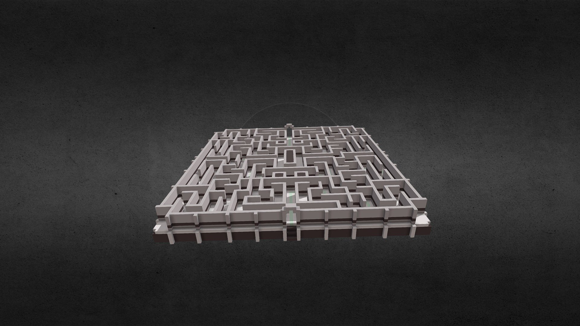 Maze - 3D model by SD Designer (@Mohan355634gh) [5ed2aef] - Sketchfab