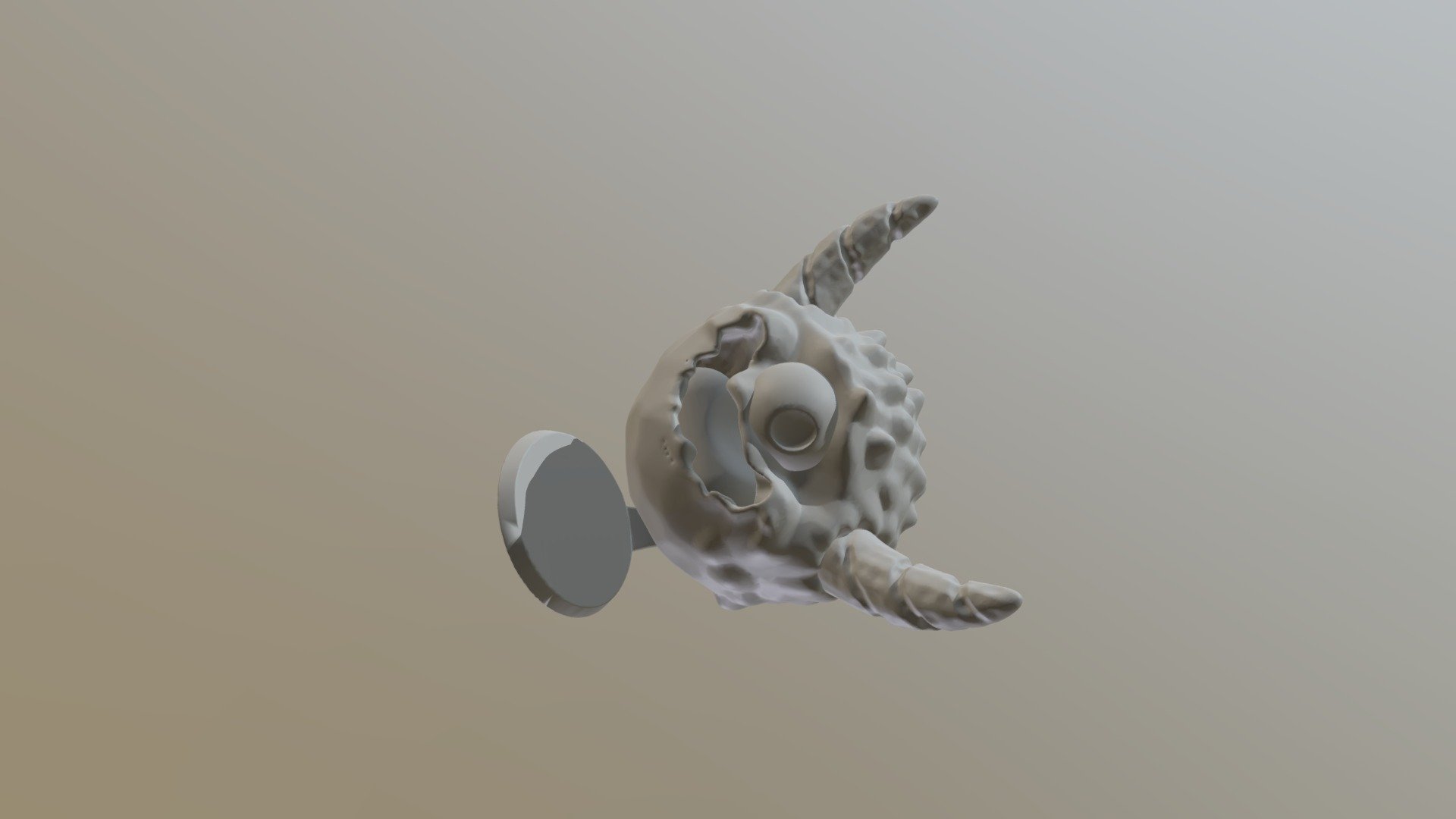 Cute Beholder - Download Free 3D model by 3dberto [5ed3eb6] - Sketchfab