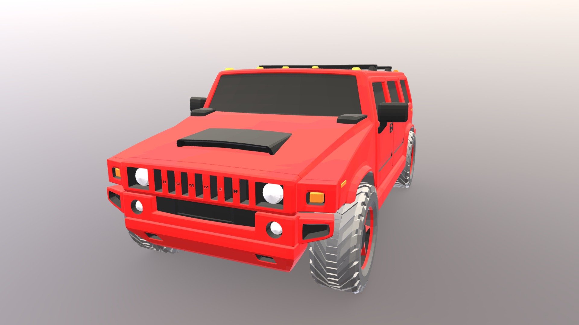 Hummer - 3D model by Tim Filin (@Tim.Filin) [5ed7677] - Sketchfab