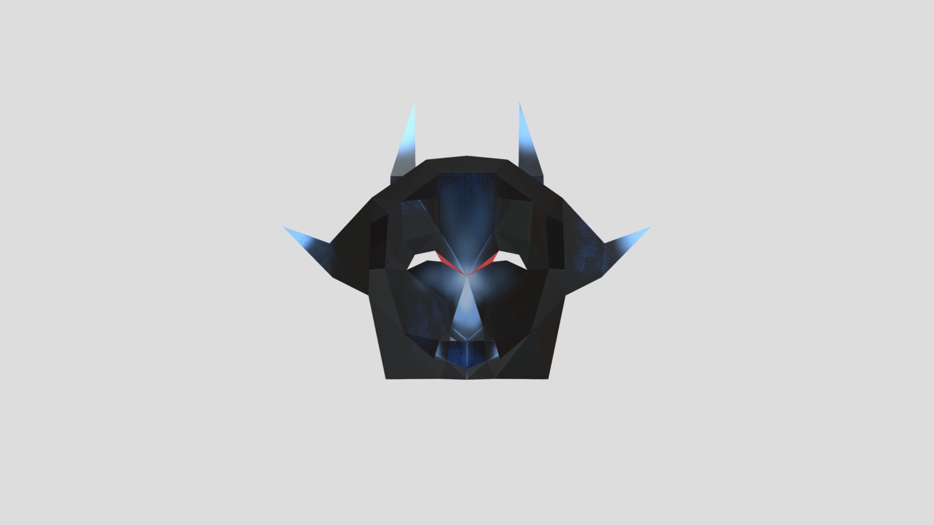 Demon Sketchfab Mask - Download Free 3D model by dorian.caporal ...