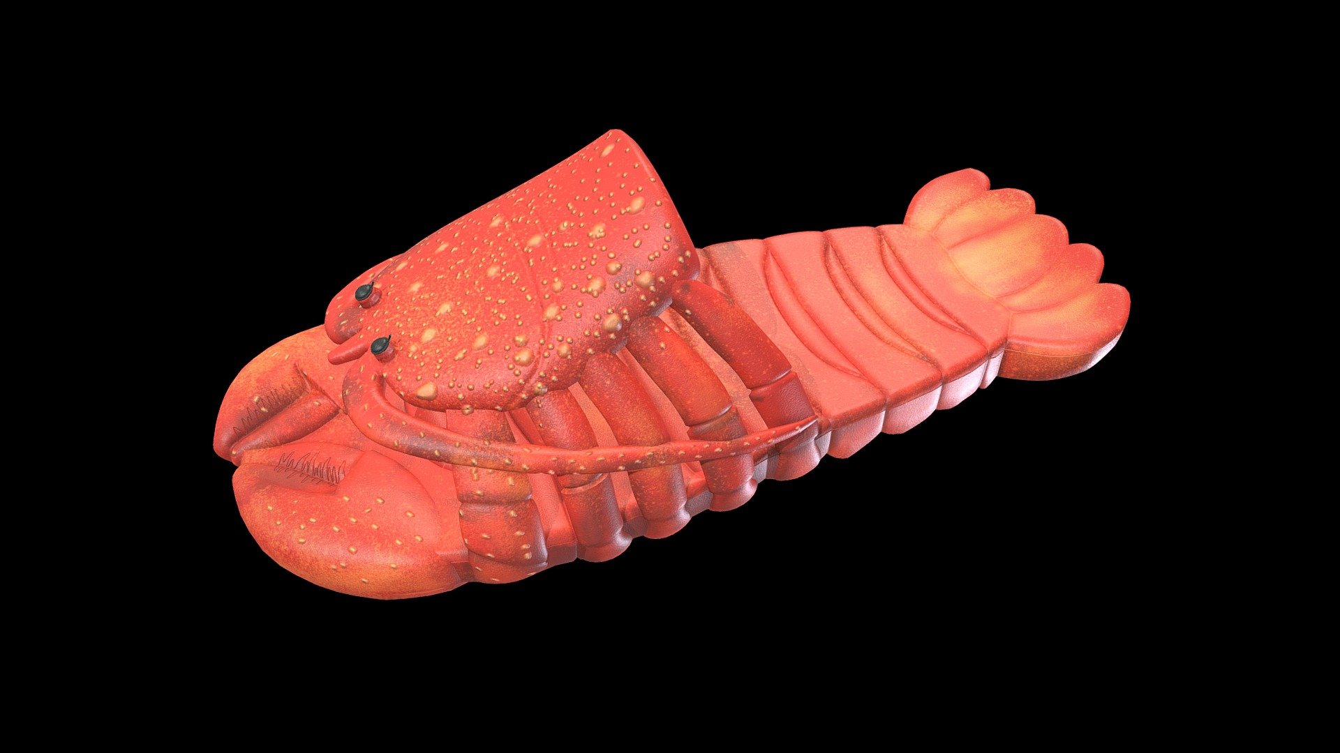 NC Red Crayfish Sandals Womens - 3D model by Salome (@Chun0106 ...