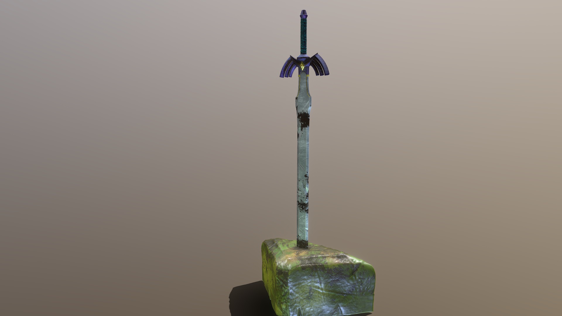 Master Sword BotW - 3D model by qnomon [5eddfed] - Sketchfab