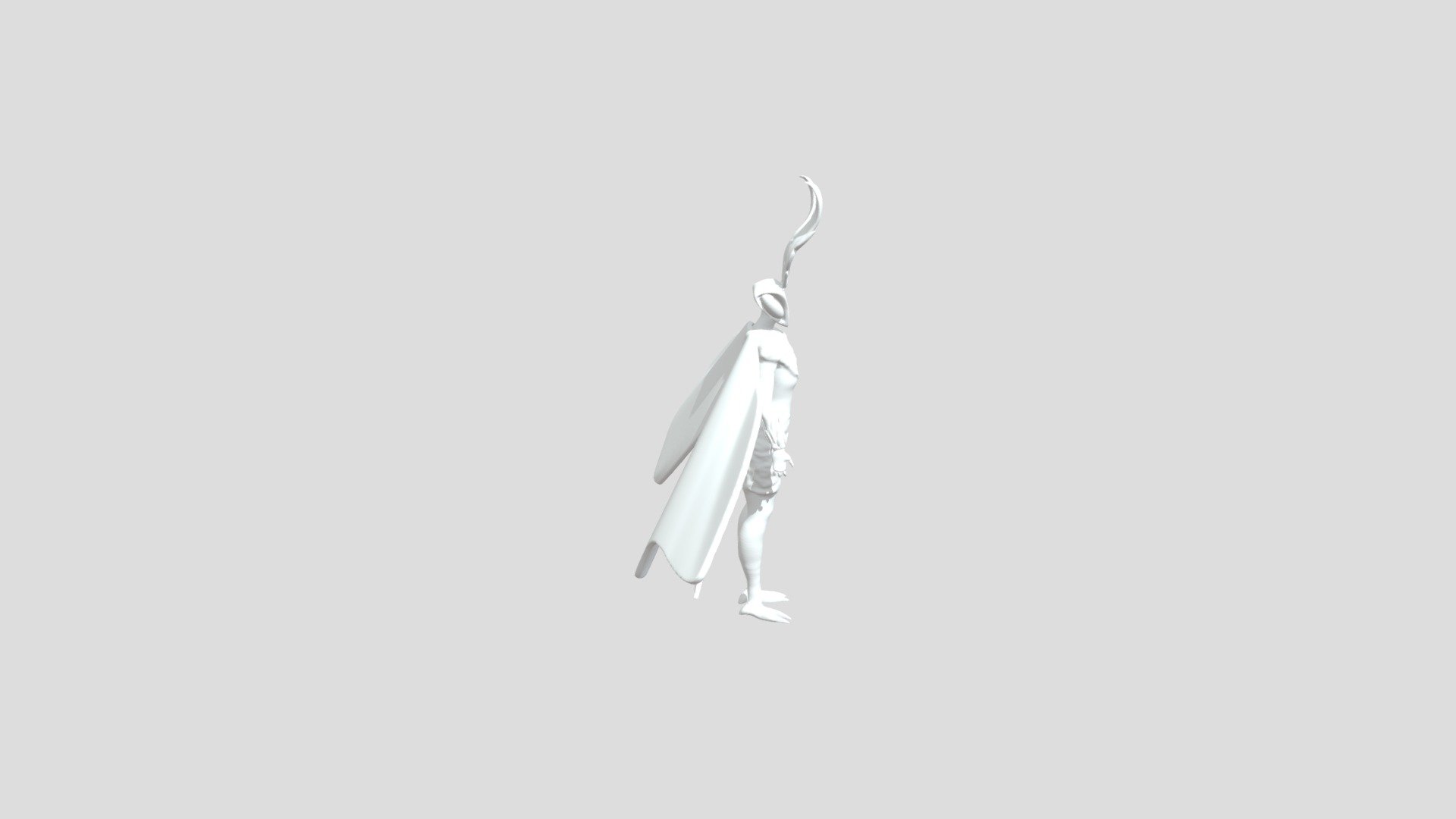 Moth Girl - 3D model by roger.perez1 [5ee1715] - Sketchfab