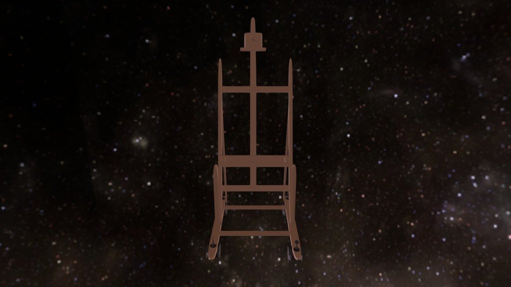 Art Easel - 3D model by srickstudios [5ee32a9] - Sketchfab