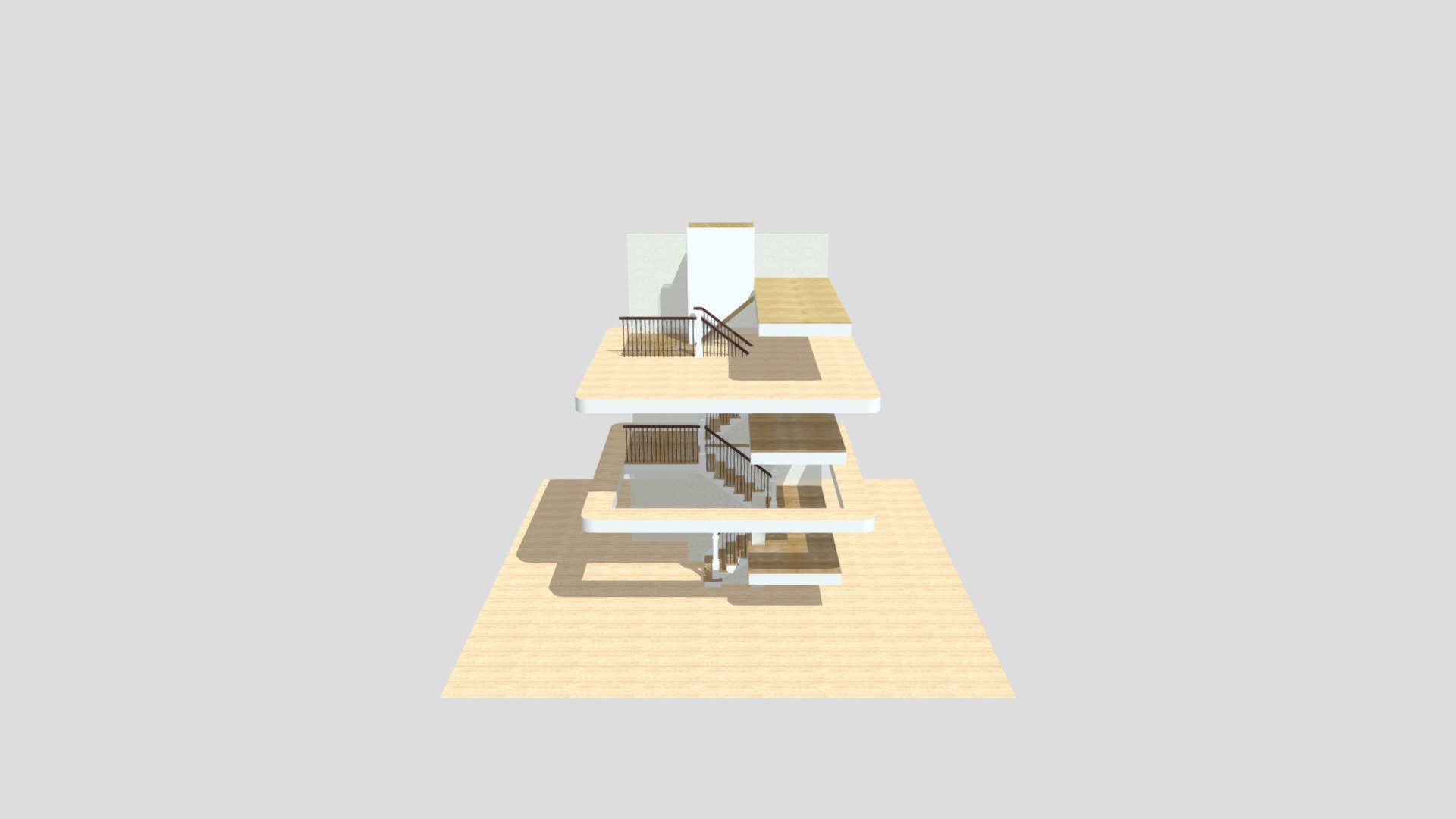 Jacobs Stairs 41824 - 3D model by Hackman [5ee3e3d] - Sketchfab