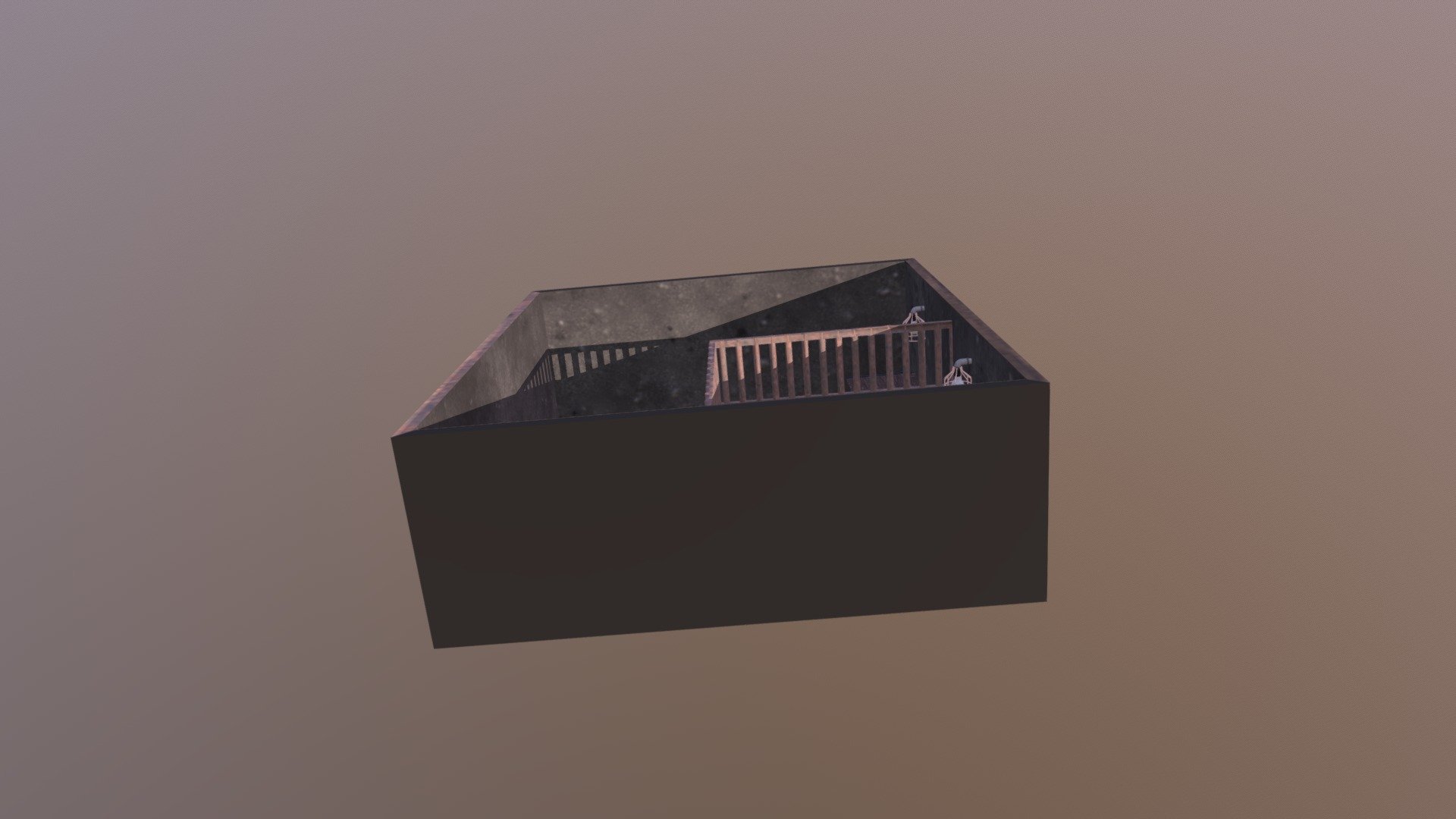 Prison - 3D model by MaxTaylor_s1705760 [5ee4609] - Sketchfab