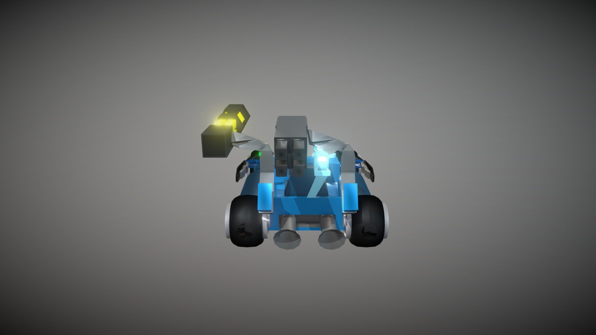 Wacky Racer - 3D model by Leon Assirati (@xauraninja) [5ee4689] - Sketchfab