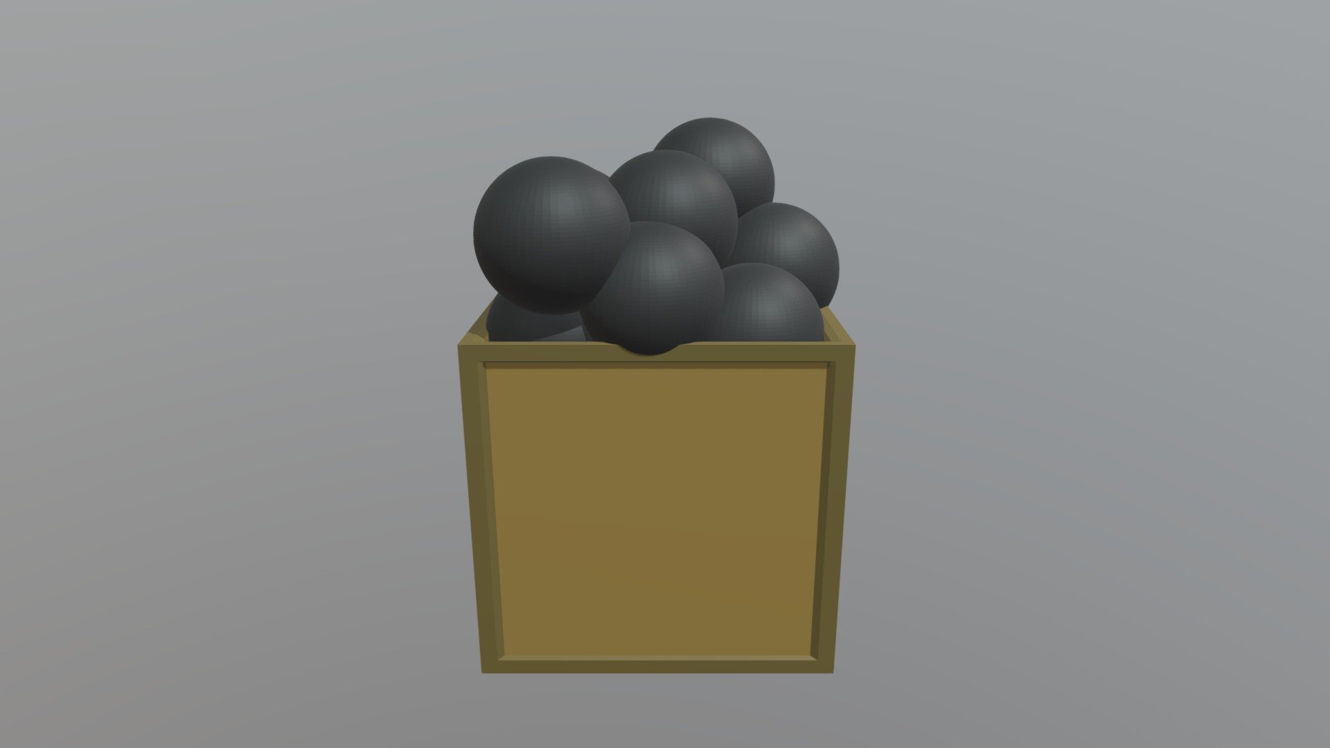 Cannonballbox - 3D model by kenton.moon [5ee4df6] - Sketchfab