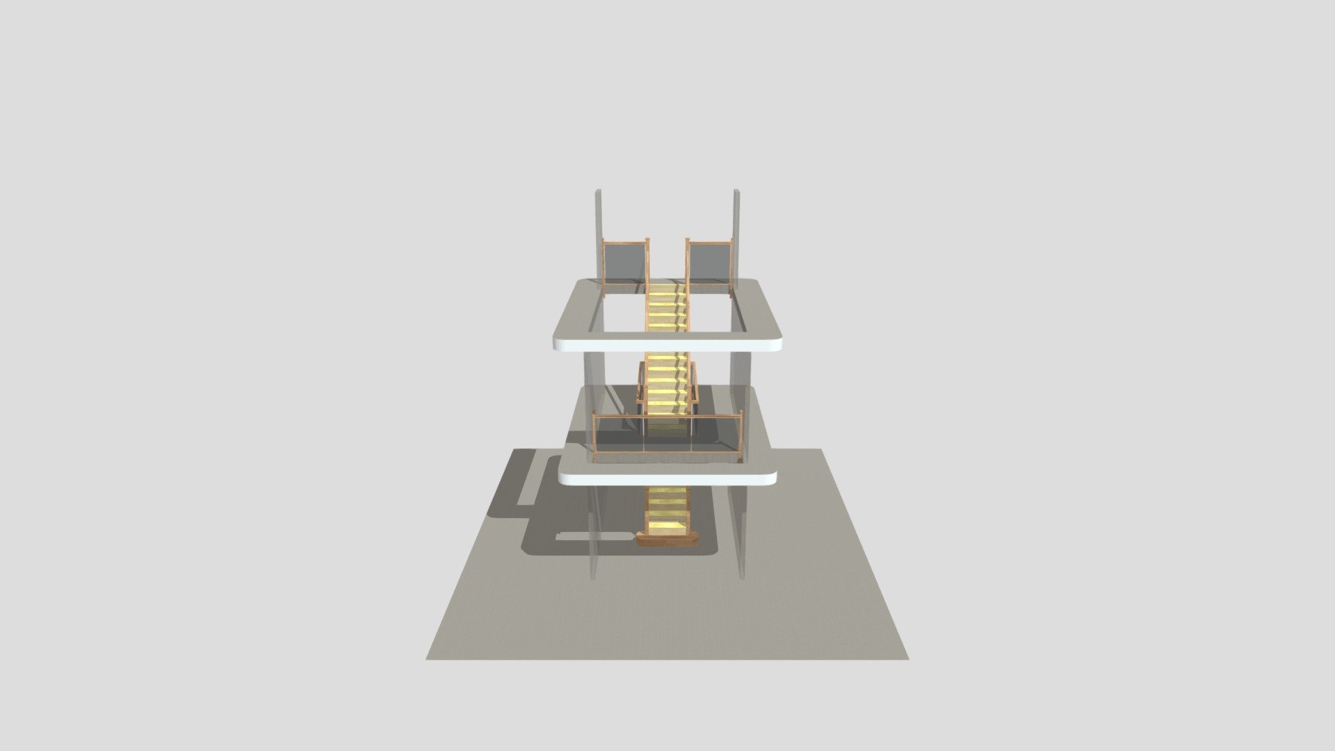 Steven_Wrigley_EUXTON - Download Free 3D model by Alan Grice Staircase ...