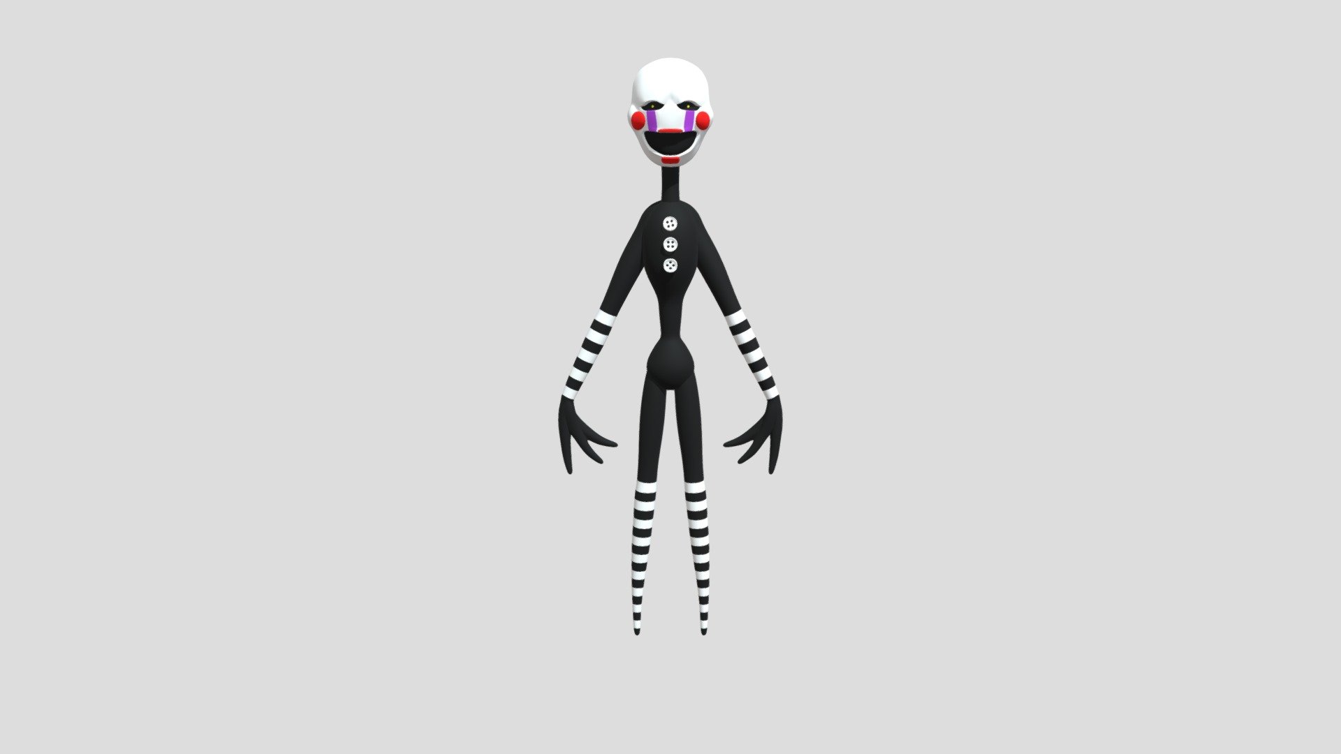The puppet (FNAF FBX) - 3D model by hahqhahhqhwhwheir [5ee59e8] - Sketchfab