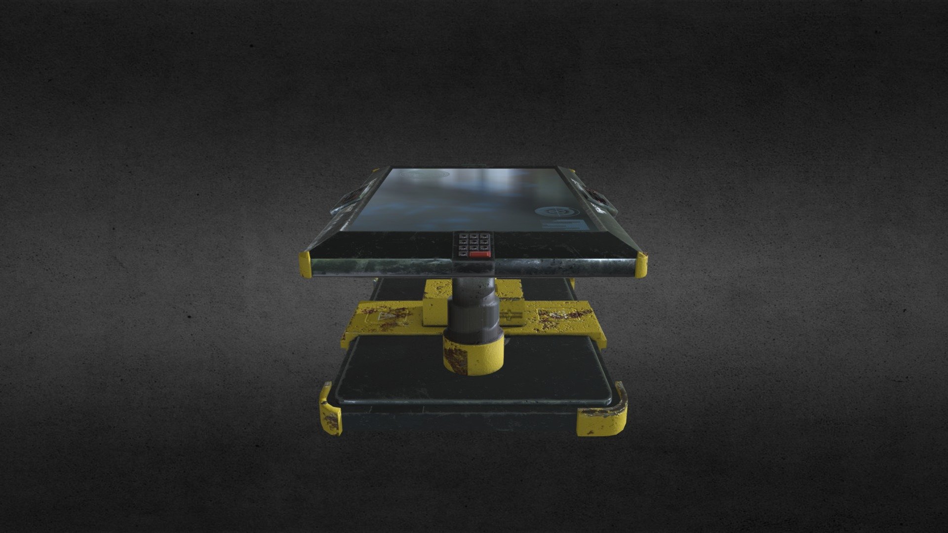 Briefing Room Table - 3D model by speckysimon [5ee5d44] - Sketchfab