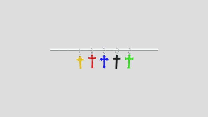 Crucifix 3D models - Sketchfab