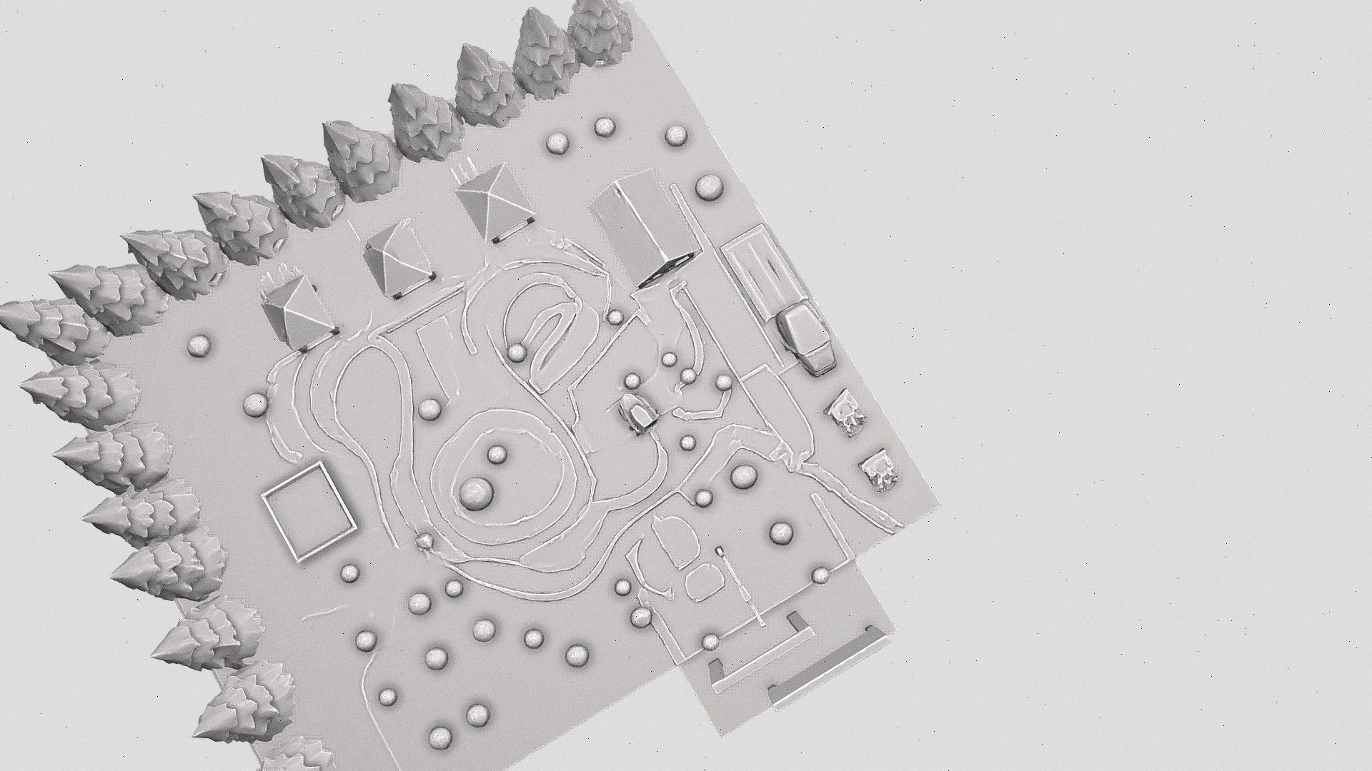 Forest Retreat Plan - 3D model by irpannurhakim403 [5ee6fb2] - Sketchfab
