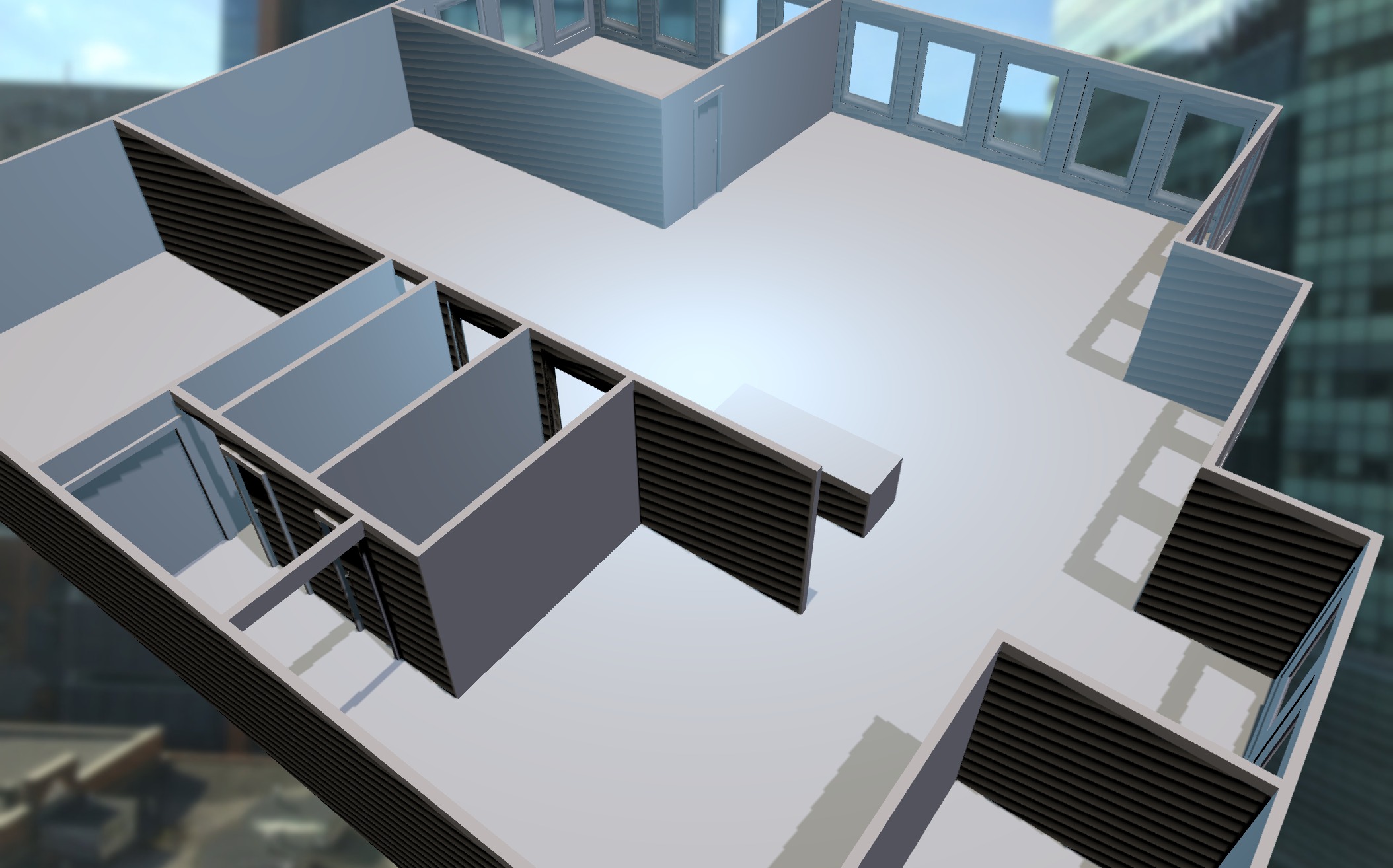 District3 - Draft layout of space - 3D model by Imaginary Spaces ...