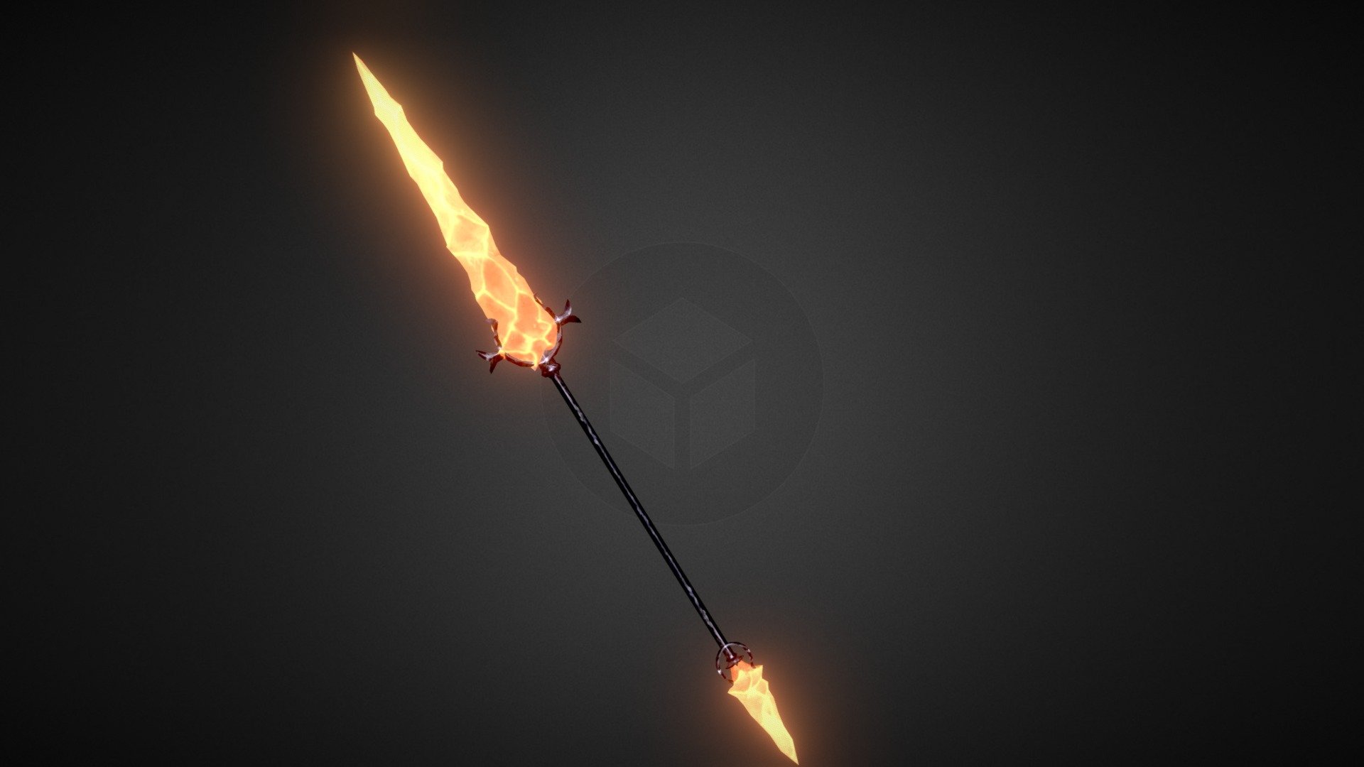 Hell Spear - 3D model by MysticOne [5ee792e] - Sketchfab