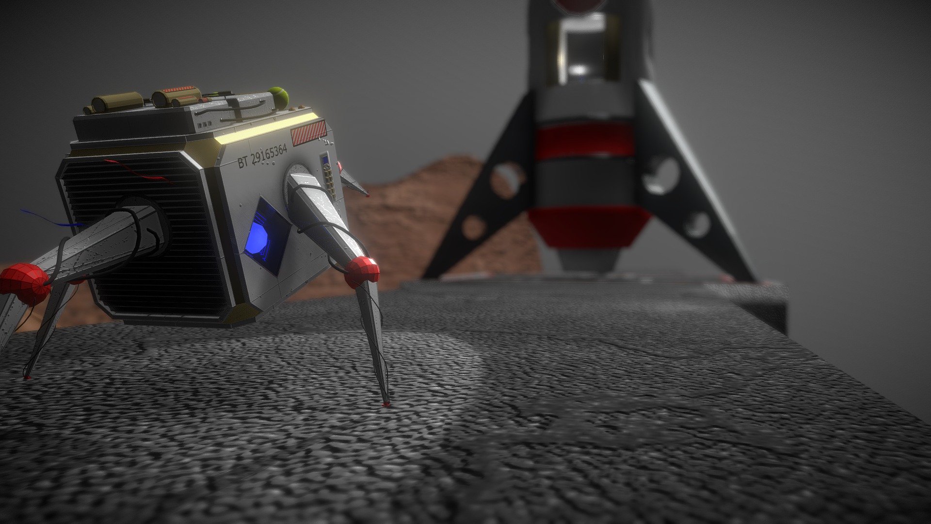 Little Robot - 3D model by Alex (@333vasic) [5ee9e1a] - Sketchfab