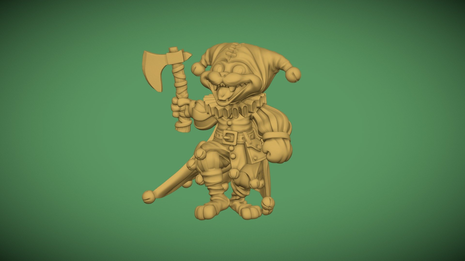 Gloomo The Clown - Buy Royalty Free 3D model by Rupert Dyn (@rupertoxp ...