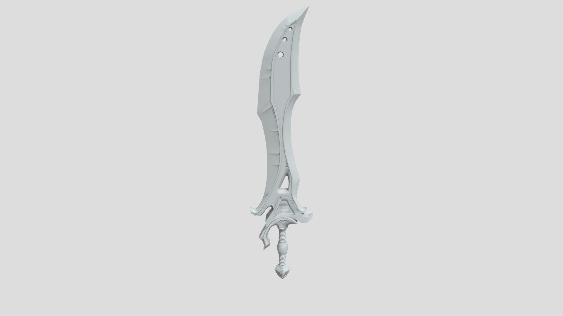Greatsword - 3D model by mori [5eec389] - Sketchfab