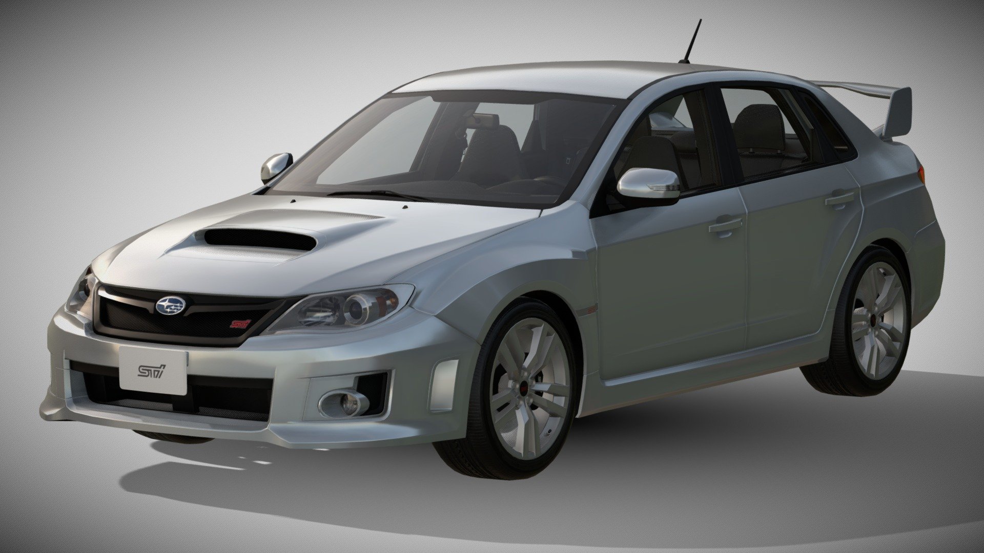 2014 Subaru Impreza WRX STi (inaccurate) - Download Free 3D model by ...