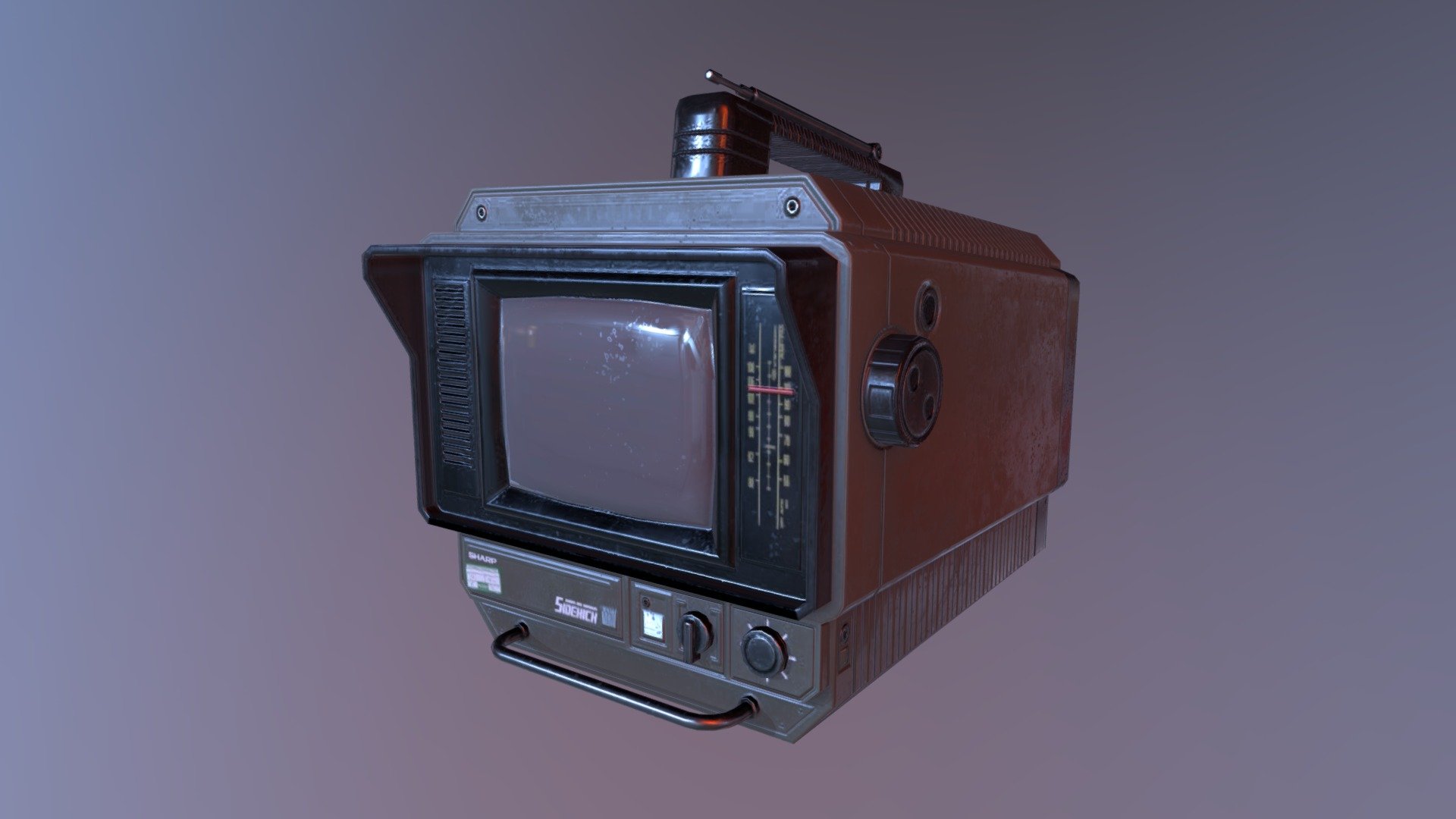 TV Sidekick - 3D model by sebcorson [5eecaab] - Sketchfab