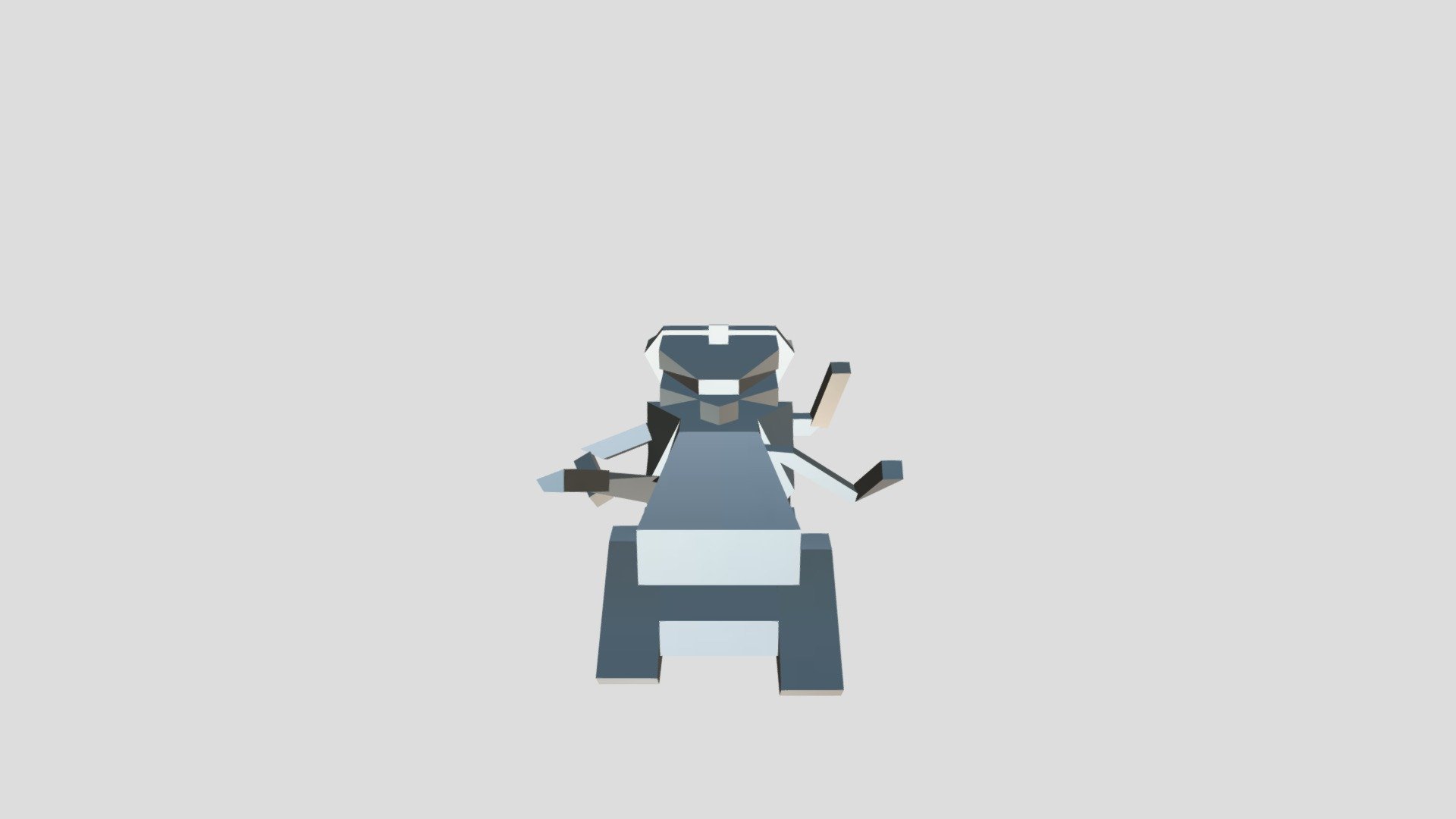 Low-poly Killbot - Download Free 3D model by Brian Transplant ...