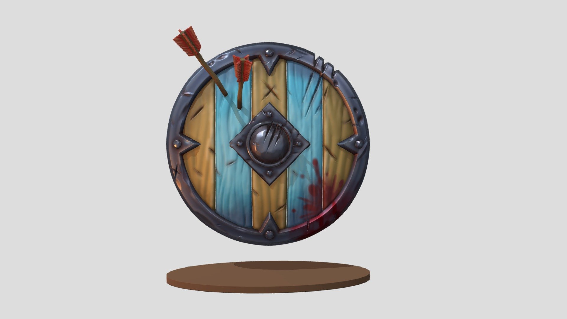shield damaged - 3D model by Ulrik_Selvik (@Nemi66) [5eedf29] - Sketchfab