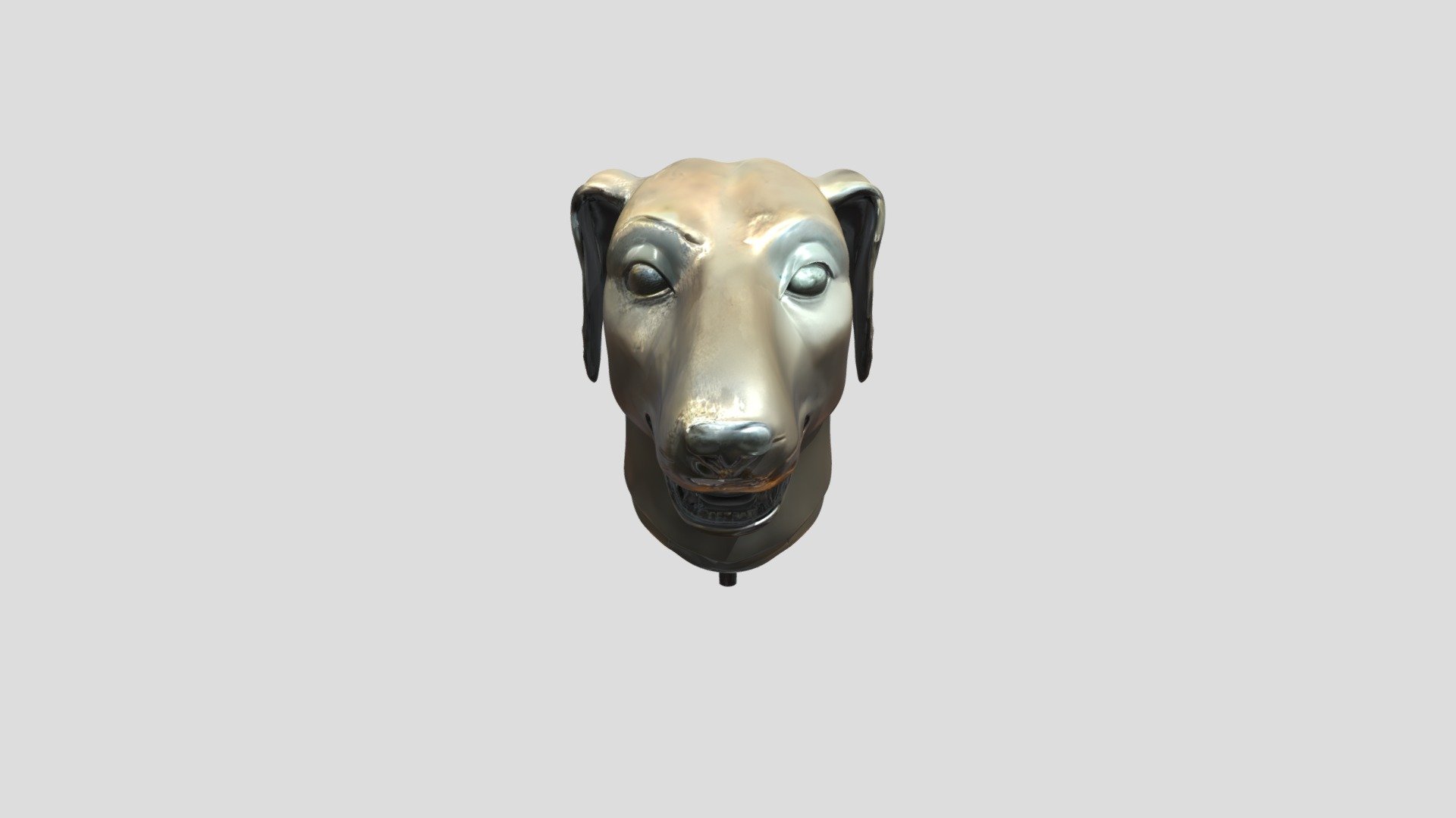 Dog head sculpture - 3D model by 3244950488zlx [5eee971] - Sketchfab