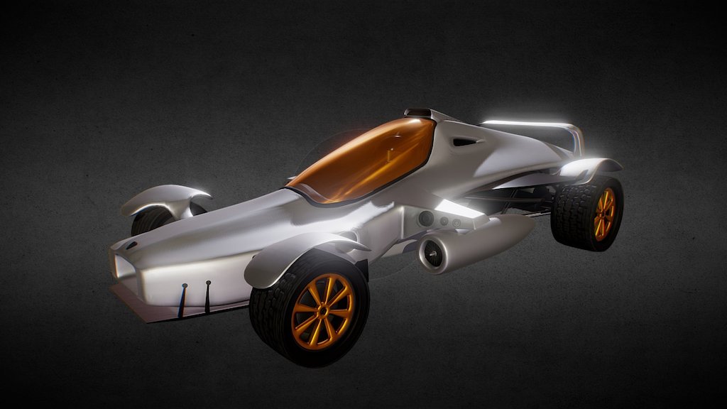 Space racer (Wixatrady) - Download Free 3D model by Jonathan Geoffroy ...