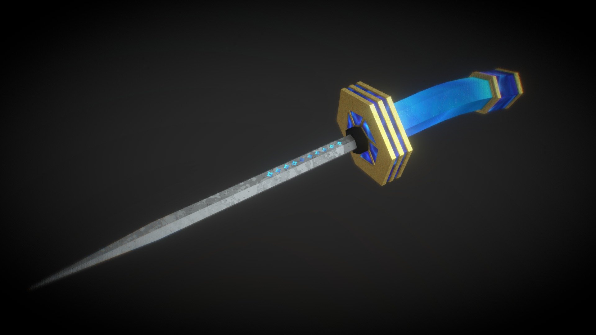 Stylized Low Poly Dagger - Level II - Download Free 3D model by ...