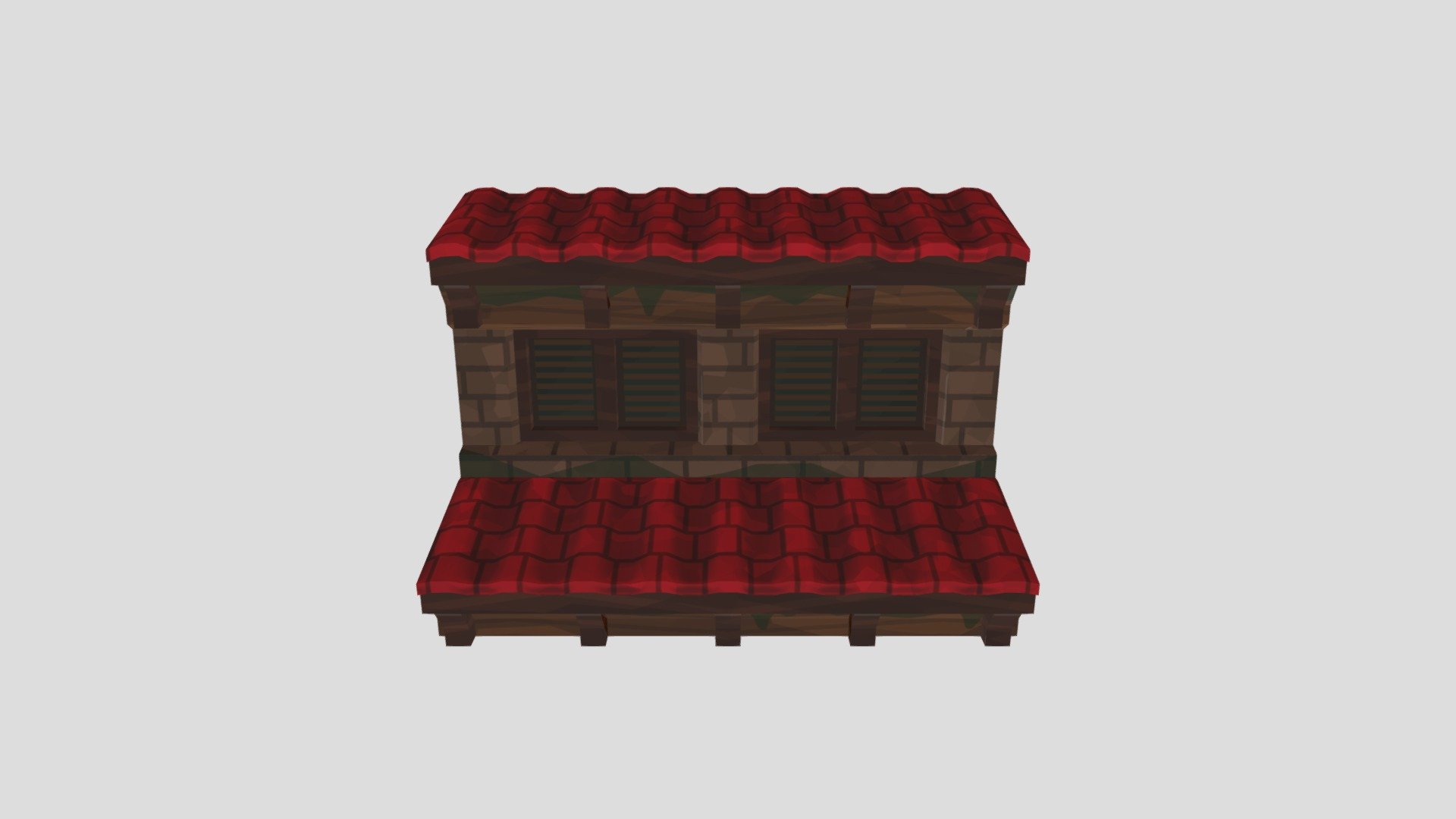 Modular Building - Roof asset - 3D model by christydaly [5ef445e ...