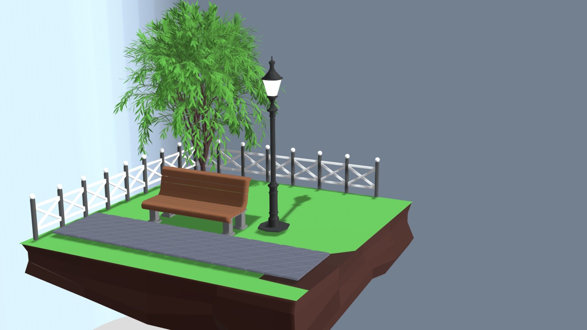 park blend - 3D model by janosic (@janjsic) [5ef46ef] - Sketchfab