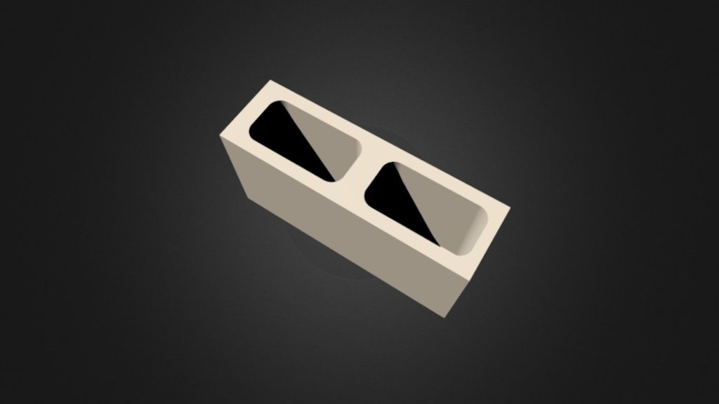 Brique de construction 12 creux - 3D model by SPGC_Lome [5ef6e3f ...