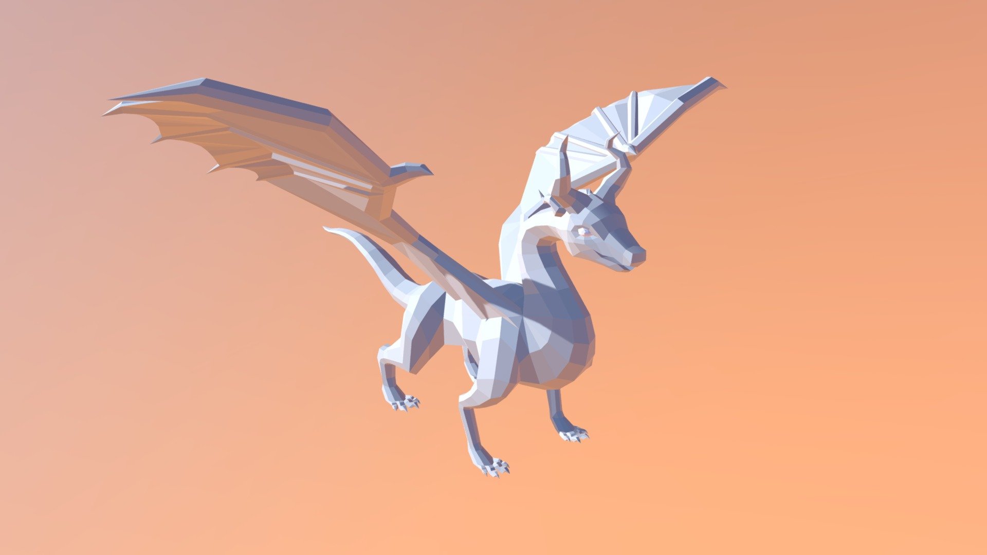 Dragon - 3D model by lilli_casl (@lillian.carreras) [5ef6e62] - Sketchfab