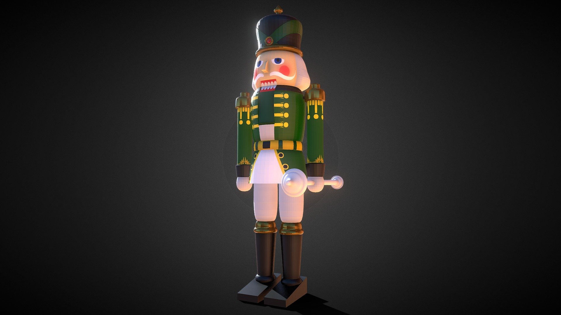 Nutcracker - 3D model by animod [5ef72f3] - Sketchfab