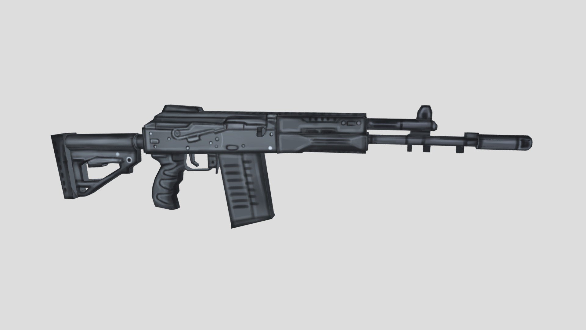AK-308 - 3D model by BRITA74 [5ef8524] - Sketchfab