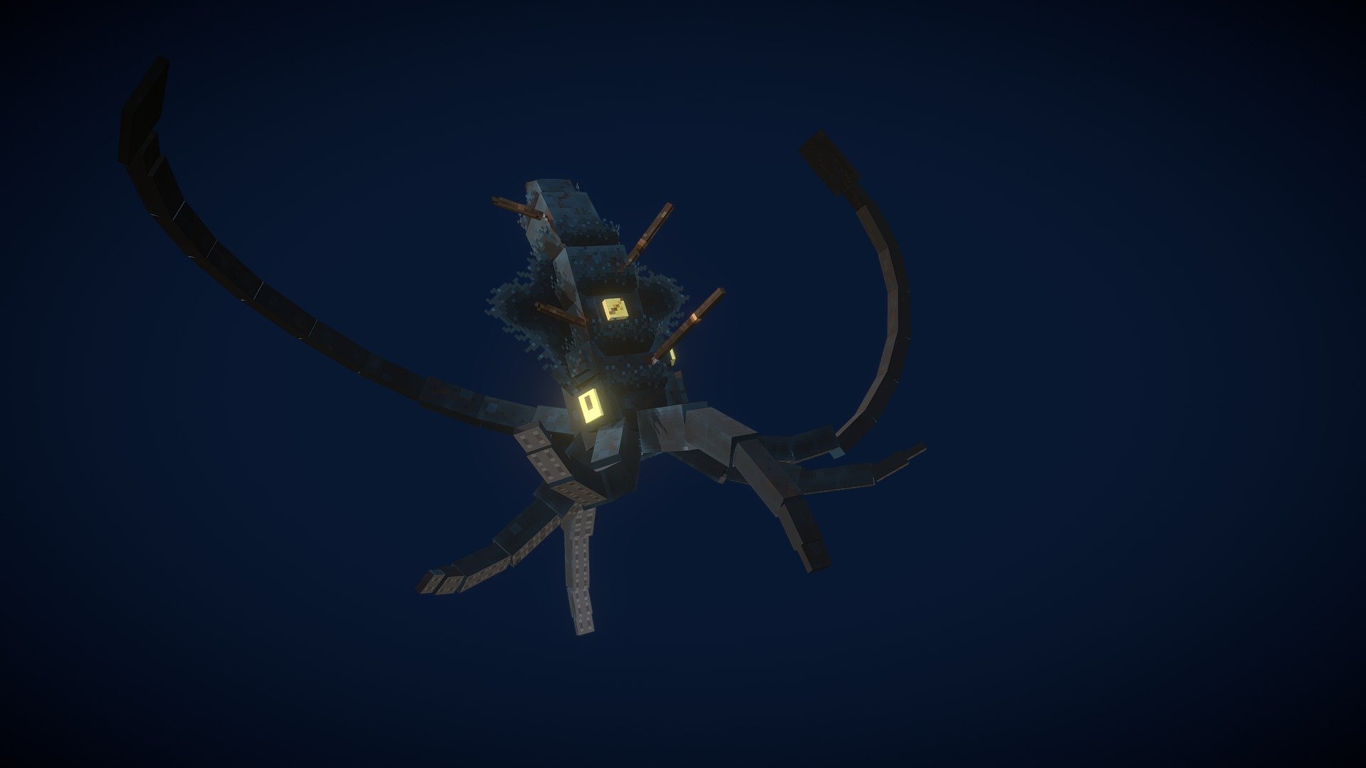 Kraken {Commission} - 3D model by benlikessharks (@yepitsben) [5ef8b04 ...