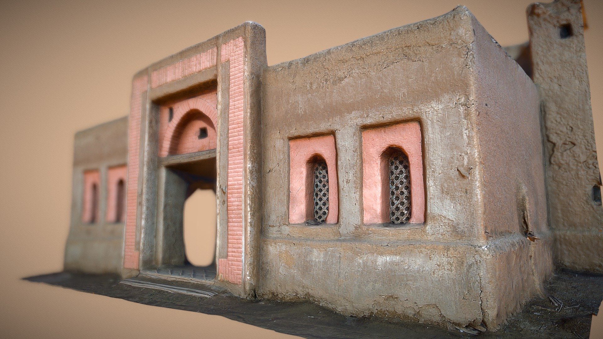 nomad buildings - 3D model by yelaman.arts (@elamanbolushan) [5ef95f7 ...