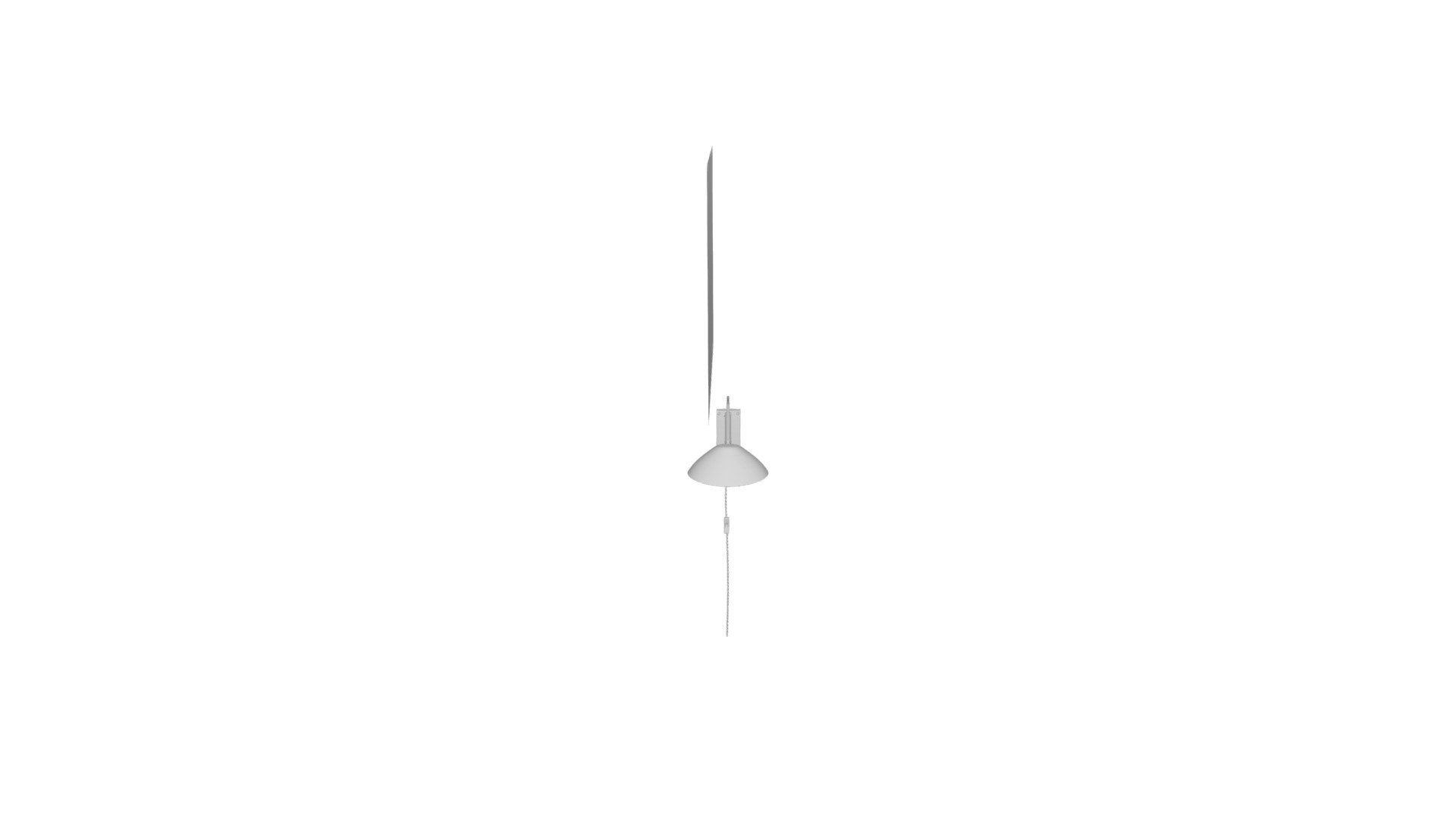 Wall lamp Collet rod length 92. DG-HOME - 3D model by dg-home.ru ...