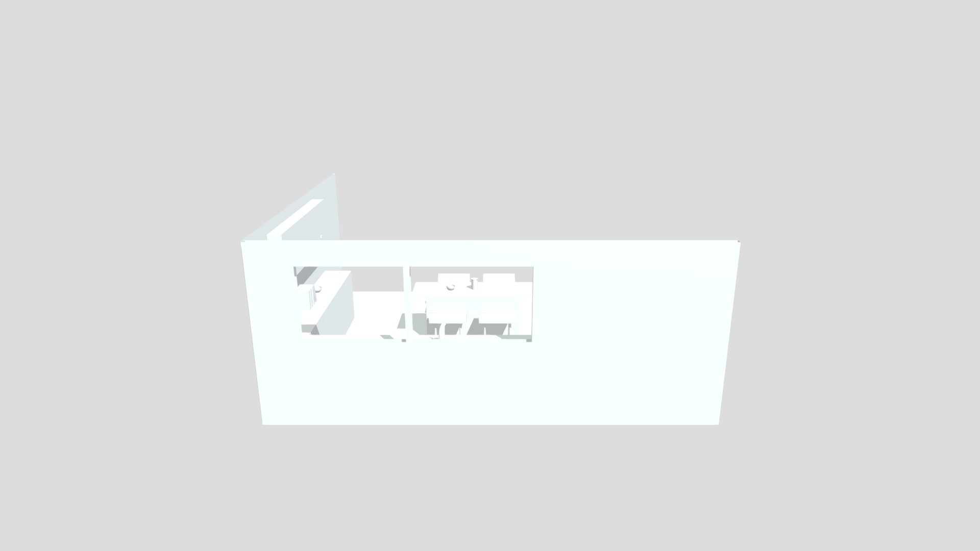 Kitchen T - 3D model by JCreswell [5efea0f] - Sketchfab