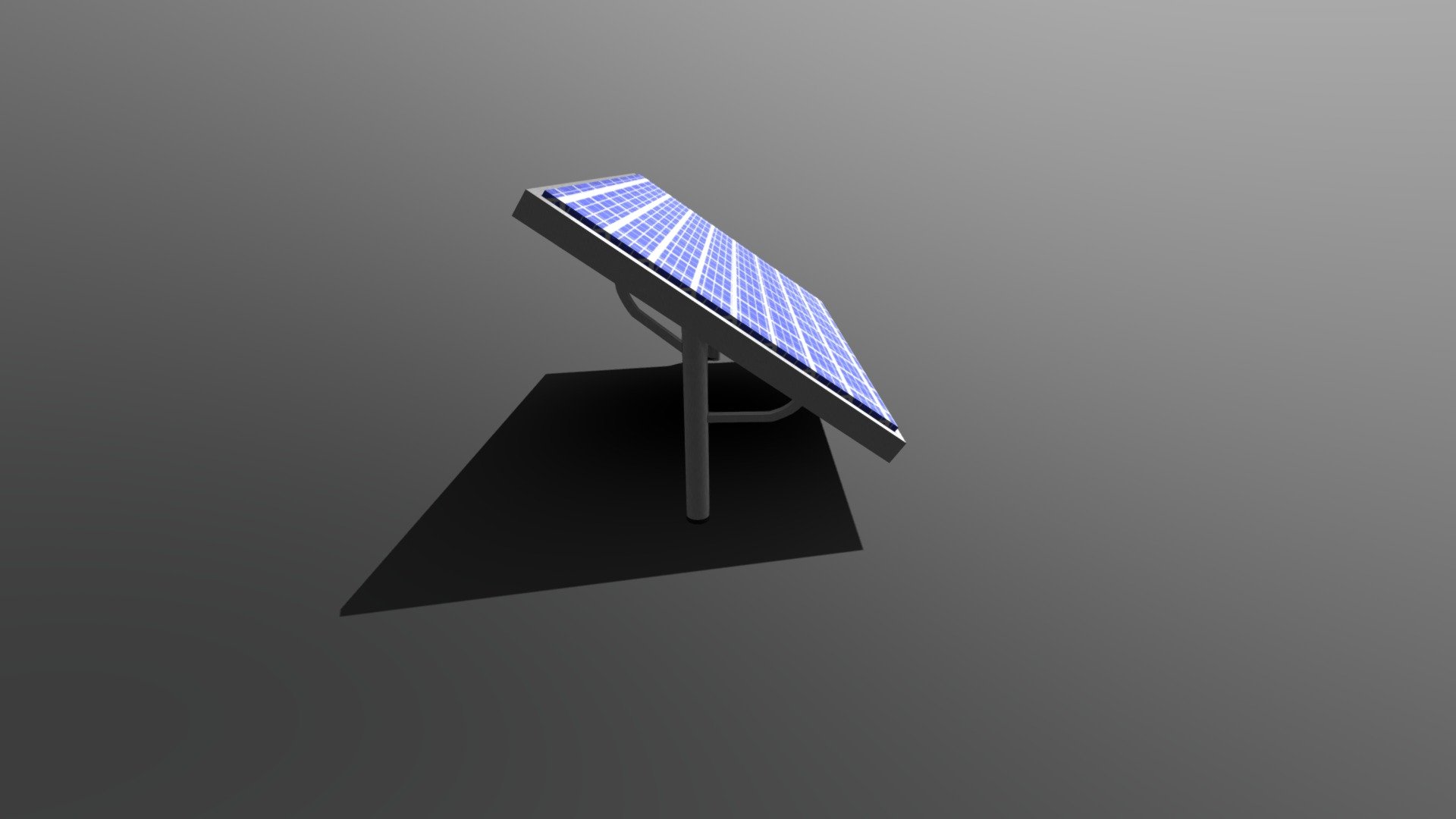 Solar panel - 3D model by Krista Luolavirta (@KristaLuolavirta ...