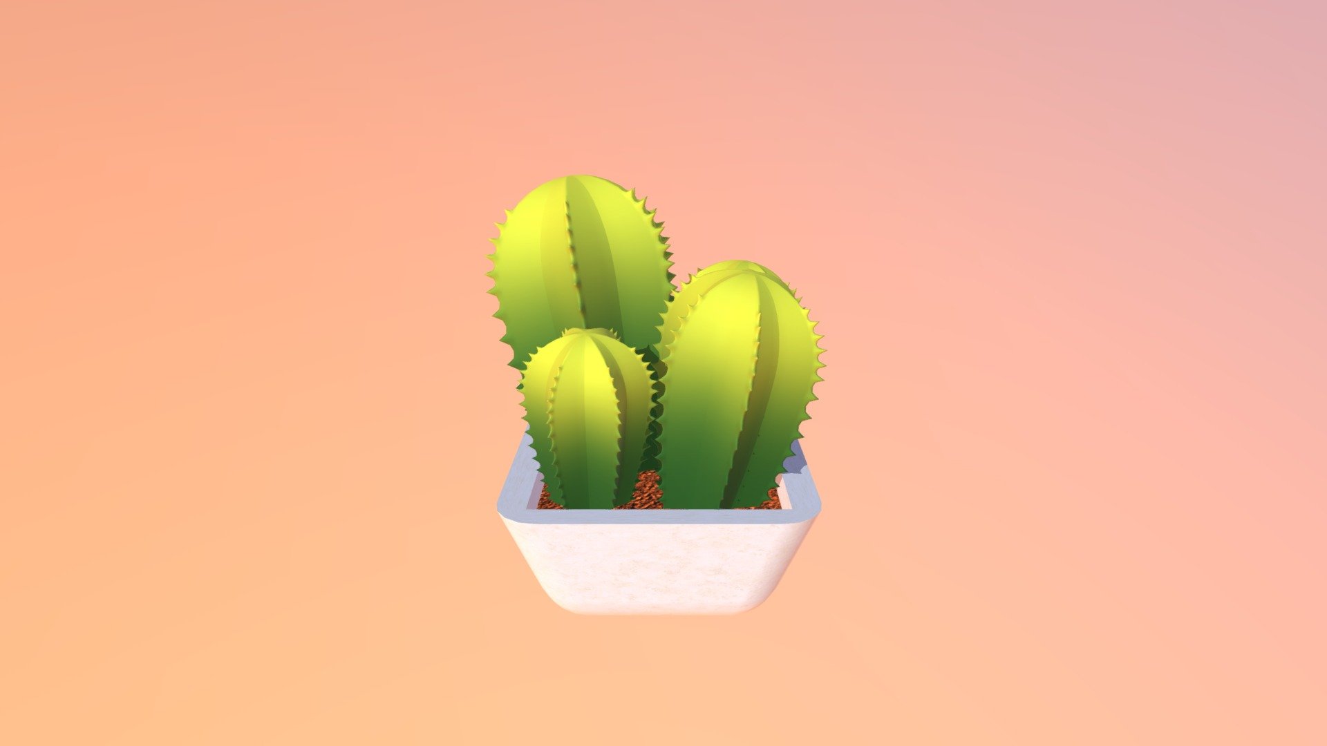 Cactus - 3D model by Joel McFadden (@mcfaddenjoel) [5f013dc] - Sketchfab