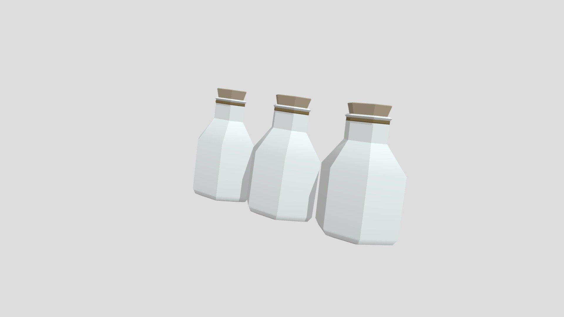 Druid - Potion Flasks - Download Free 3D model by Dario Braeuning ...